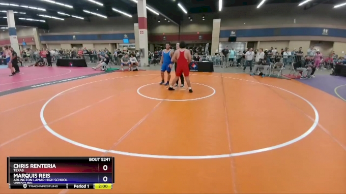 285 lbs Semifinal - Chris Renteria, Texas vs Marquis Reis, Arlington ...