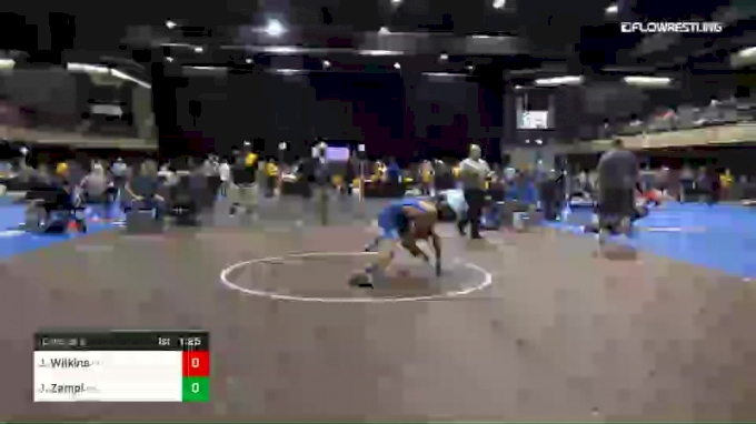 120 lbs Consi Of 4 - Joshua Wilkins, Pm vs Jason Zampi, Nr