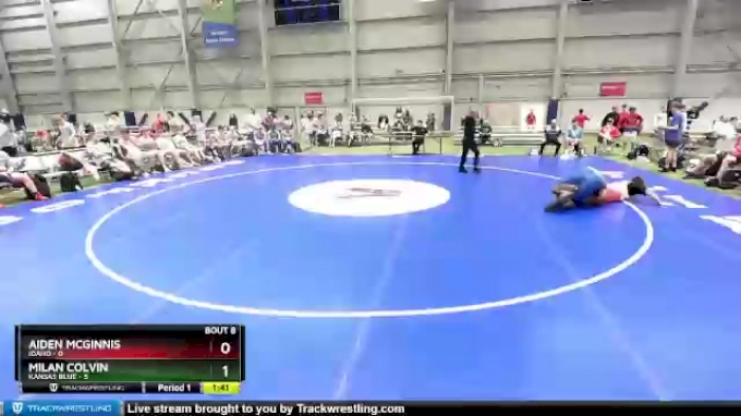285 lbs Round 2 (8 Team) - Aiden McGinnis, Idaho vs Milan Colvin ...