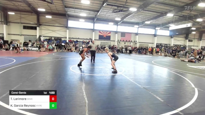 123 lbs Consolation - Teagan Larimore, Dove Creek Bulldogs vs Kenneth ...