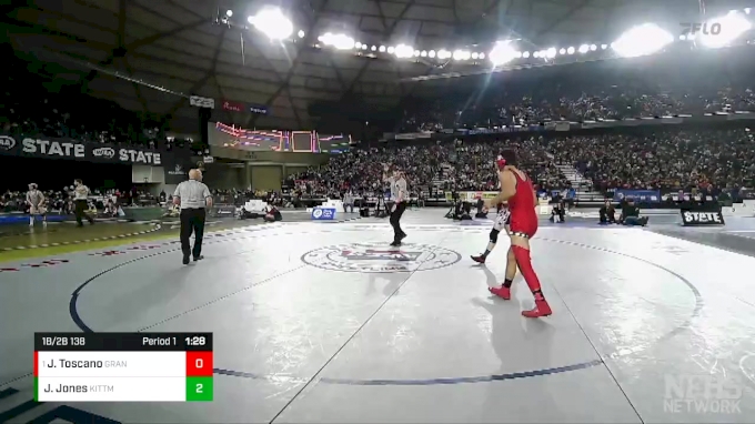 1B/2B 138 1st Place Match - Jose Toscano, Granger vs Jonathan Jones ...