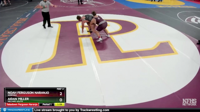 Champ. Round 1 - Noah Ferguson Naranjo, Norfolk vs Aidan Miller ...
