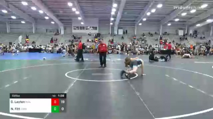 132 lbs Prelims - Dylan Layton, Roundtree Wrestling Academy Black vs ...