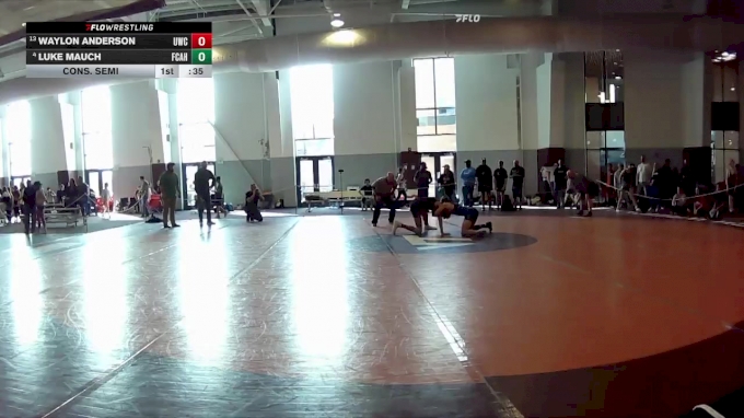 113 lbs Cons. Semi - Waylon Anderson, Virginia Team Predators vs Luke ...
