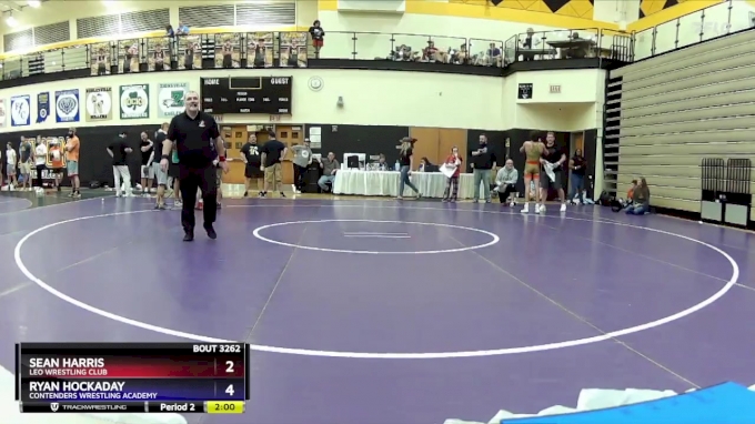 126 lbs Cons. Round 4 - Sean Harris, Leo Wrestling Club vs Ryan ...