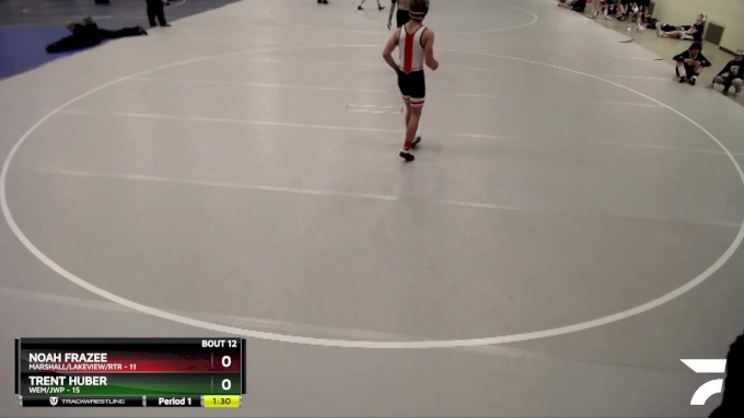 135 lbs Finals (8 Team) - Noah Frazee, Marshall/Lakeview/RTR vs Trent ...