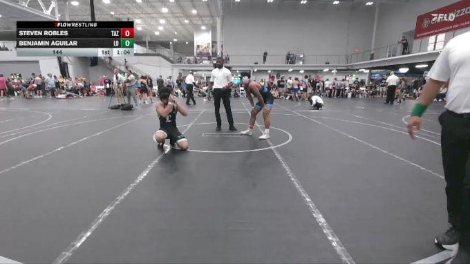 144 lbs Round 2 (6 Team) - Steven Robles, Team Arizona vs Benjamin ...