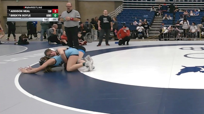 110 lbs Semis - Addison Neal, The Best Wrestler vs Brekyn Boyle, Honey ...