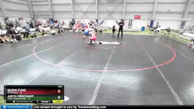 170 lbs Placement Matches (8 Team) - Quinn Funk, Colorado vs Aidyn ...