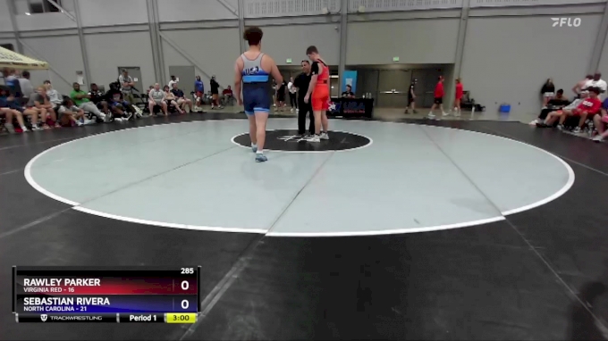 285 lbs 2nd Wrestleback (8 Team) - Rawley Parker, Virginia Red vs ...