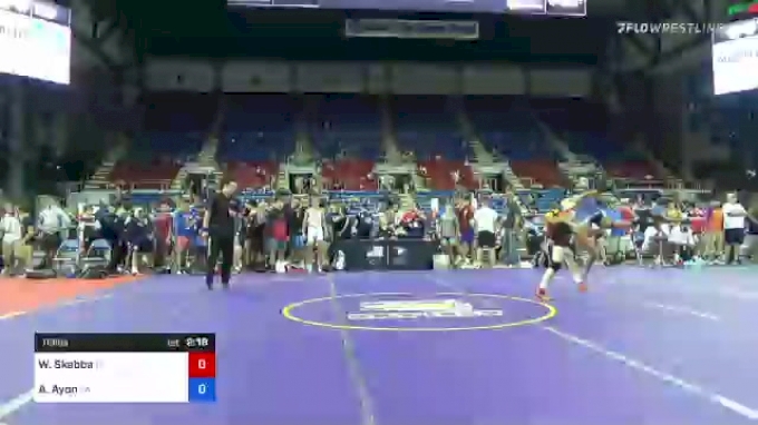 113 lbs Consi Of 32 #2 - Wyatt Skebba, Wisconsin vs Anthony Ayon ...