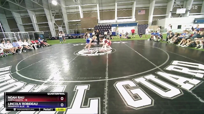 126 lbs Quarters & 1st Wb (16 Team) - Noah Rau, North Dakota vs Lincoln ...