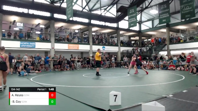 134-142 lbs Quarterfinal - Brooke Coy, Oswego Wrestling Club vs Ava ...