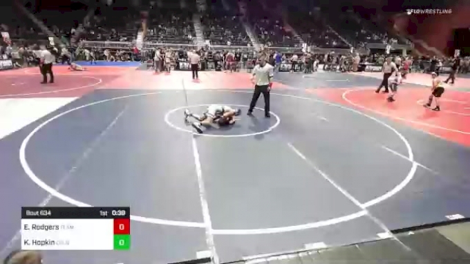 106 lbs 5th Place - Evan Rodgers, Team Montana vs Kaden Hopkin ...