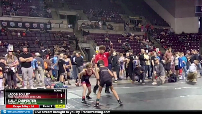 70-72 lbs Round 2 - Sully Carpenter, Canon City Wrestling Club vs Jacob ...