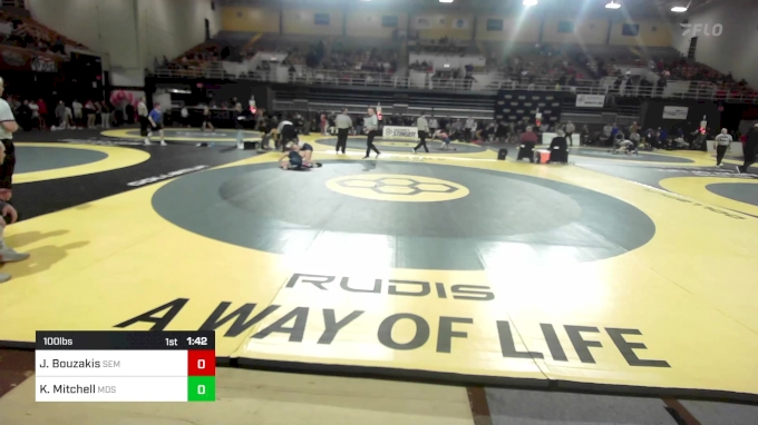 100 lbs Final - Jaclyn Bouzakis, Wyoming Seminary vs Kirra Mitchell ...