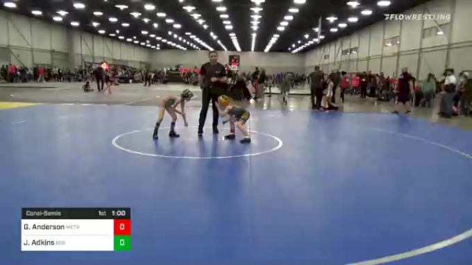 55 lbs Consolation - Genesis Anderson, Metro Wrestling Academy vs Jade ...