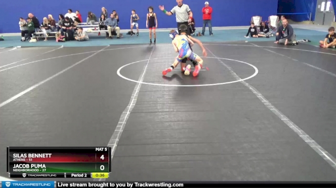 72 lbs Round 1 - Isaac Kruse, Archbold Wrestling Club vs Carter Lindsey ...