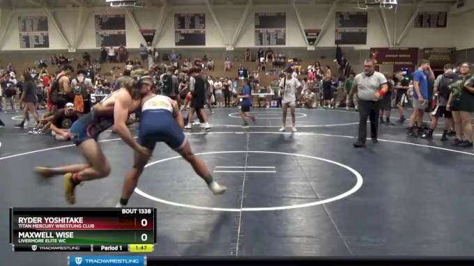 155 lbs Semifinal - Maxwell Wise, Livermore Elite WC vs Ryder Yoshitake ...
