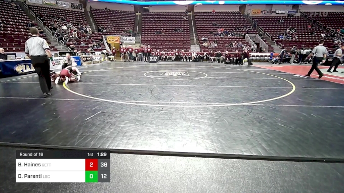 114 lbs Round Of 16 - Blake Haines, Gettysburg vs Dominic Parenti, La ...