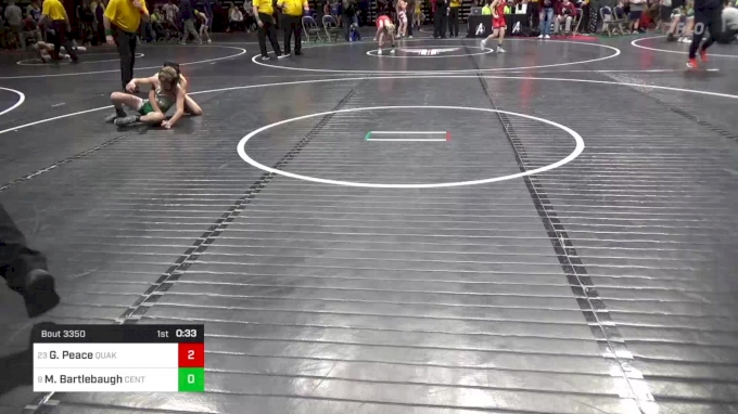 75 lbs 5th Place - Gabe Peace, Quaker Valley vs Max Bartlebaugh ...