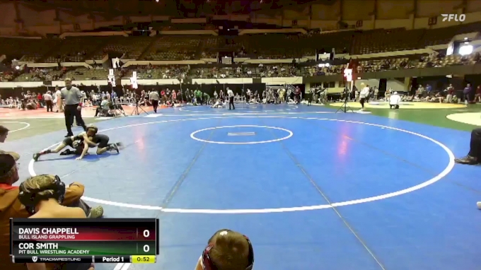 60 lbs Quarterfinal - Davis Chappell, Bull Island Grappling vs Cor ...