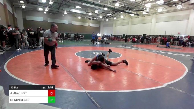 132 lbs Round Of 64 - James Abad, Northview vs Matthew Garcia, Sylmar