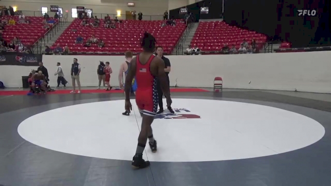 65 kg Rnd Of 64 - Elerenzo Roberson, Colorado vs Hayden Bates, Cowa