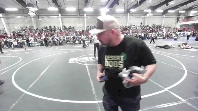 66 lbs Quarterfinal - Isaac 'the Hammer' Ortega, Desert Dogs WC vs ...