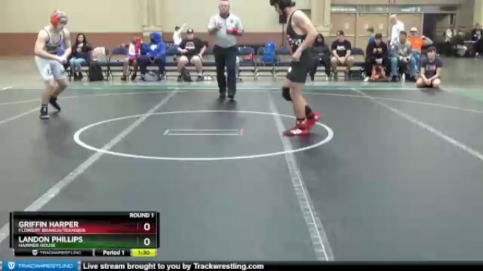 160 lbs Round 1 - Landon Phillips, Hammer House vs Griffin Harper ...
