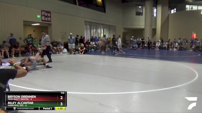 113 lbs 4th Wrestleback (32 Team) - Riley Alcantar, AAWA/Spec Ops vs ...