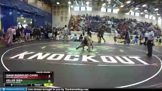 182 lbs Champ. Round 1 - Gavin Rodriguez-Cayro, Bulldog Wrestling Club ...