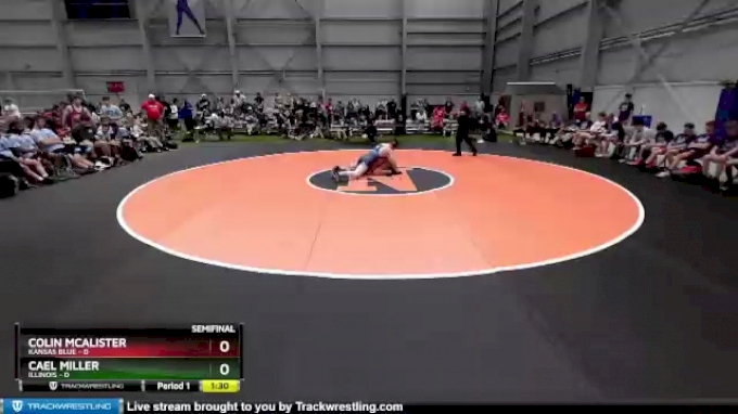 152 lbs Semis & 3rd Wb (16 Team) - Colin McAlister, Kansas Blue vs Cael ...