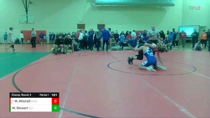 150 lbs Champ. Round 3 - Mason Mitchell, Mount Vernon vs Mason Stewart ...