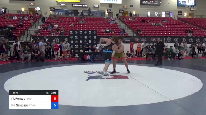 130 kg Quarters - Torin Forsyth, Southwest Timberwolves Wrestling Club ...