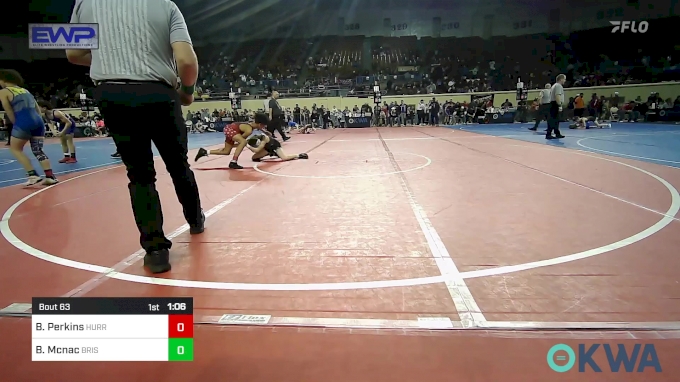 100 lbs Semifinal - Broderick Perkins, Hurricane Wrestling Academy vs ...