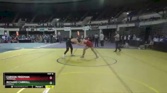 170 lbs Champ. Round 2 - Carson Freeman, Thompson vs Richard Carroll ...