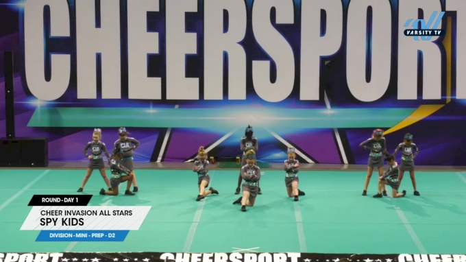 Cheer Invasion All Stars - Spy Kids [2024 L1.1 Mini - PREP - D2 Day 1 ...