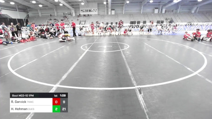 170 lbs Semifinal - Ryan Garvick, Team Nauman Silver Fox vs Hunter ...