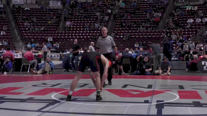 172 lbs Quarterfinal - Adam Waters, Faith Christian vs Mason Higley ...