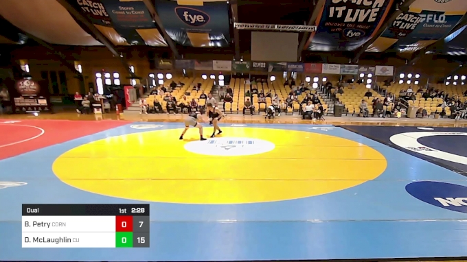 174 lbs Dual - Brian Petry, Cornell College vs Desmond McLaughlin ...