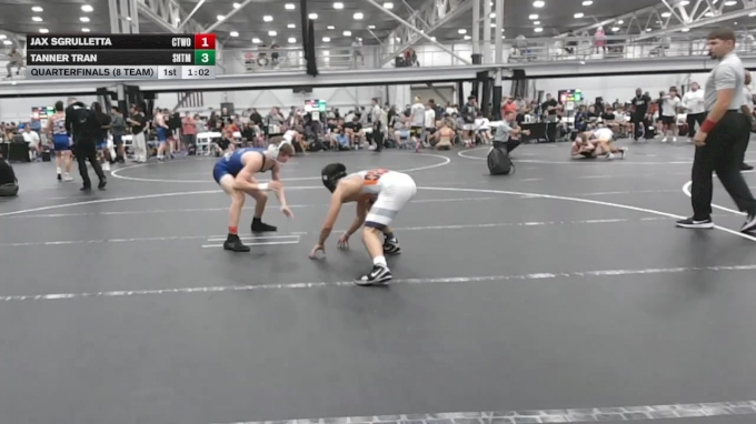 113 lbs Quarterfinals (8 Team) - Jax Sgrulletta, CTWHALE ORCA vs Tanner ...