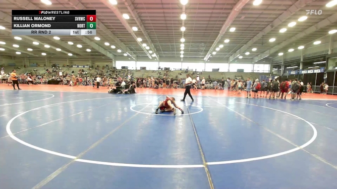 75 lbs Rr Rnd 2 - Russell Maloney, Steel Valley Renegades vs Killian ...