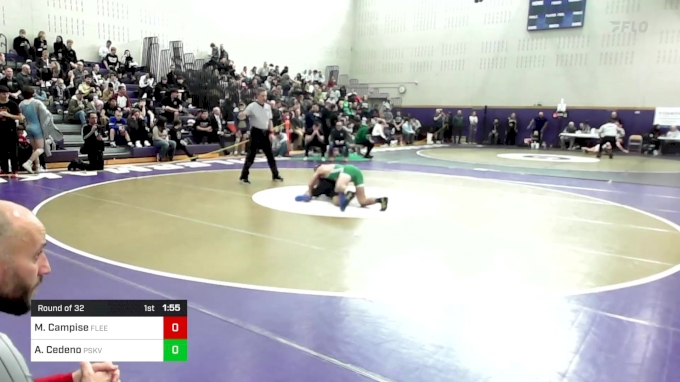 138 lbs Round Of 32 - Michael Campise, Fort Lee vs Antonio Cedeno ...