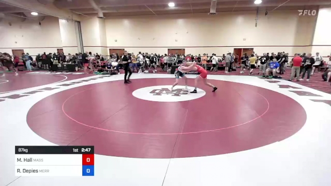 87 kg Cons 16 #2 - Maxwell Hall, Massachusetts vs Ryder Depies, Merrill ...