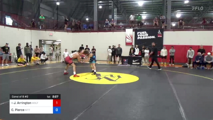 70 kg Consi Of 8 #2 - Jackson Arrington, Wolfpack Wrestling Club vs ...