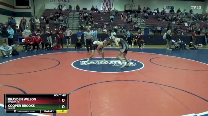 138 lbs 1st Place Match - Brayden Wilson, Opelika Hs vs Cooper Brooks ...