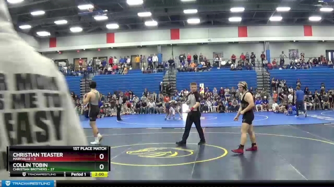 195 lbs Placement (4 Team) - Collin Tobin, Christian Brothers vs Christian Teaster, Maryville