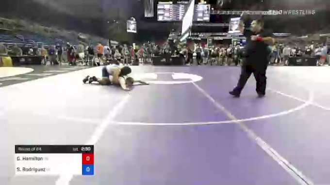 285 lbs Round Of 64 - Grady Hamilton, Oregon vs Samuel Rodriguez ...