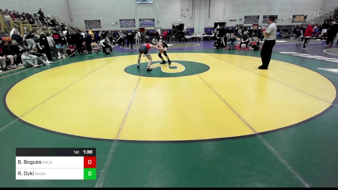 120 lbs Round Of 16 - Brody Bogues, Fair Lawn vs Ryan Dyki, Northern ...